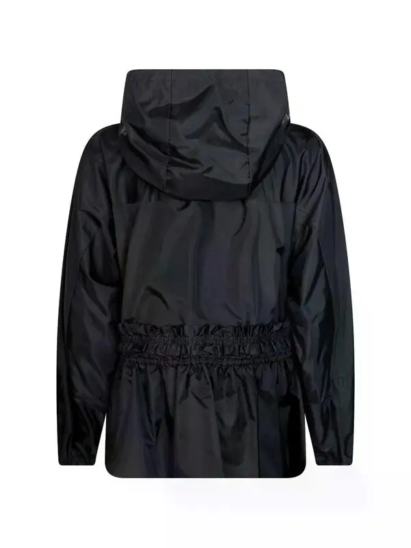 Moncler Imaginaire Canvas Short Parka - Black