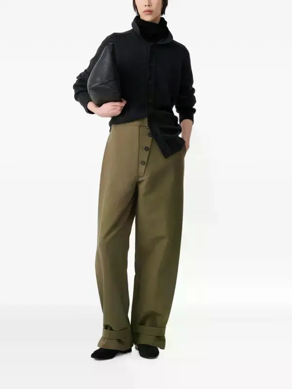 Studio Nicholson Faron Belted Adjustable-hem Trousers