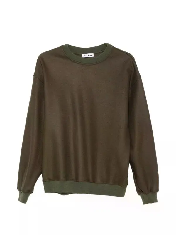 JIL SANDER Crewneck Sweatshirt - Green
