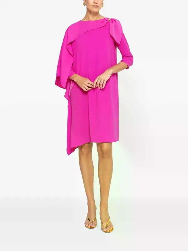 NISSA Relaxed Fit Midi Dress - Pink
