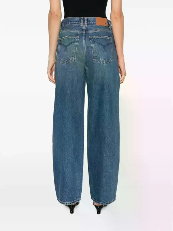 Patrizia Pepe Low-waisted Straight-leg Jeans