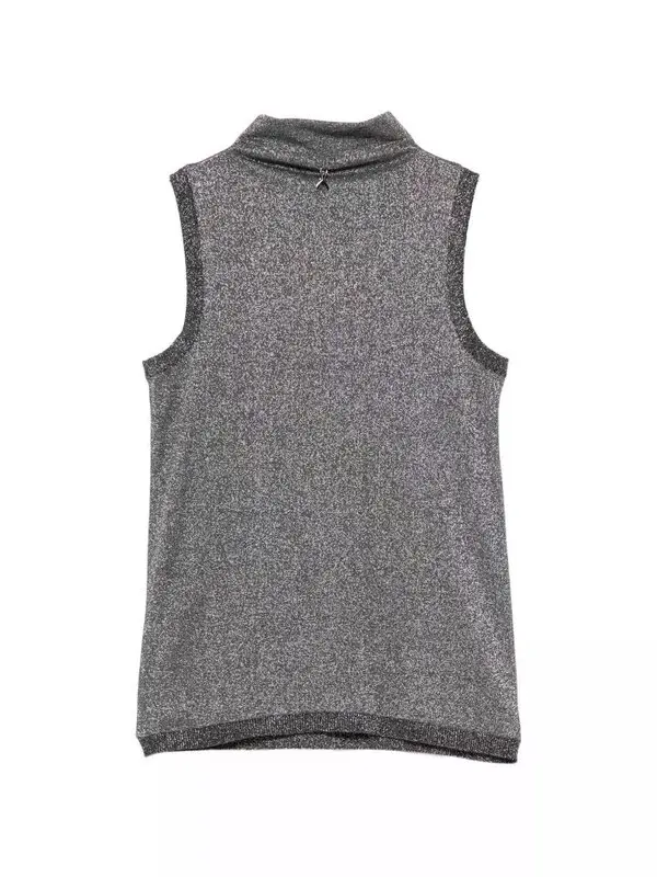 Patrizia Pepe High-neck Sleeveless Top