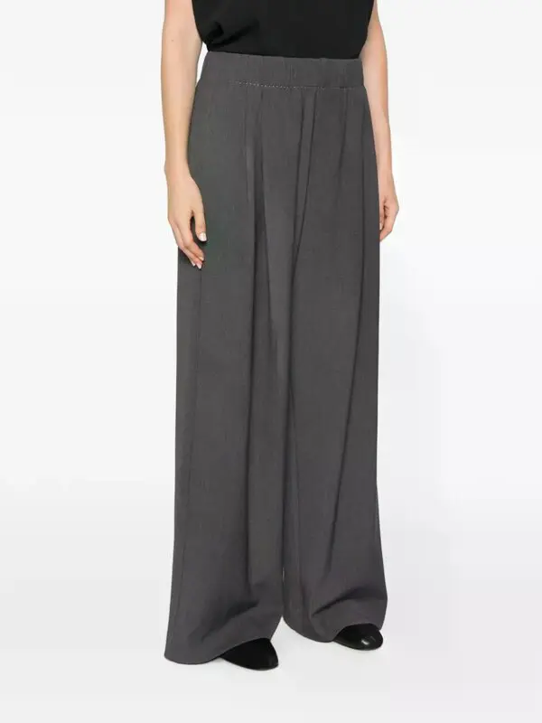 ELEH Pleated Wide-leg Trousers