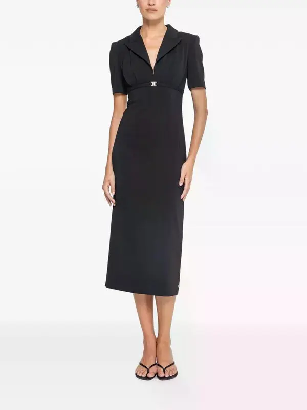 NISSA Fitted Midi Dress