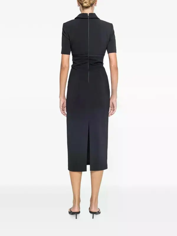 NISSA Fitted Midi Dress