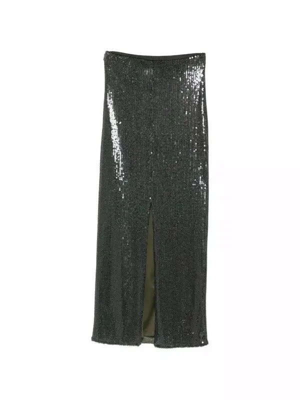 Patrizia Pepe Sequin-embellished Maxi Skirt