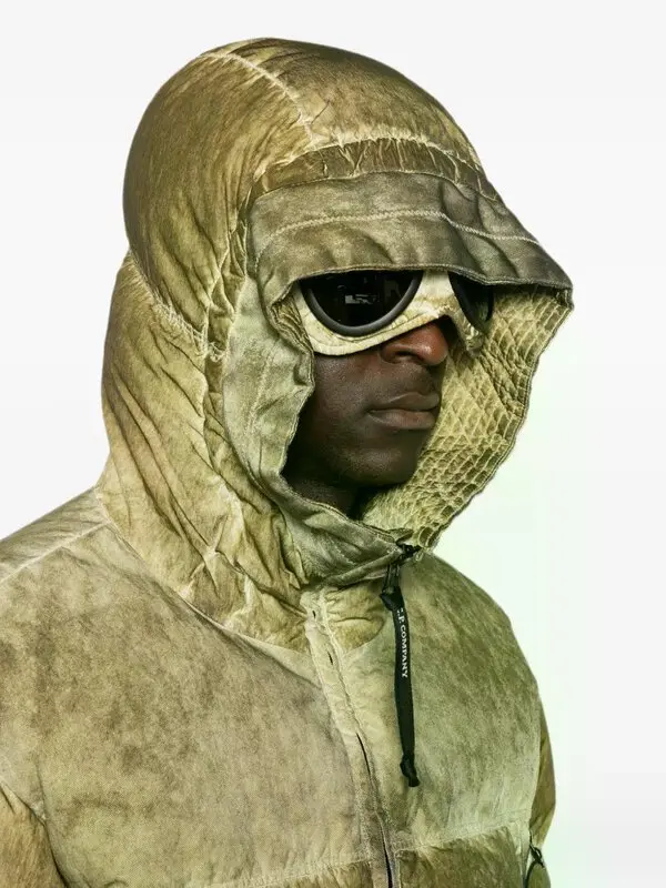 C.P. COMPANY Goggle Hooded Padded Jacket