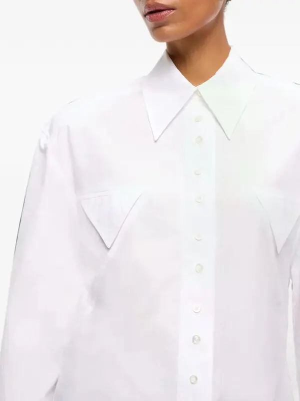 Pinko Slim-fit Shirt With Drawstring