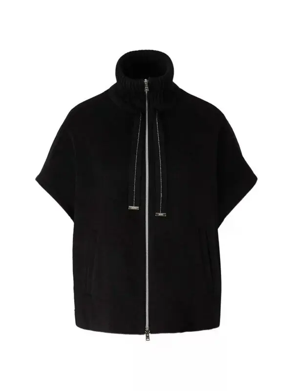 Herno Short-sleeve High-neck Jacket - Black