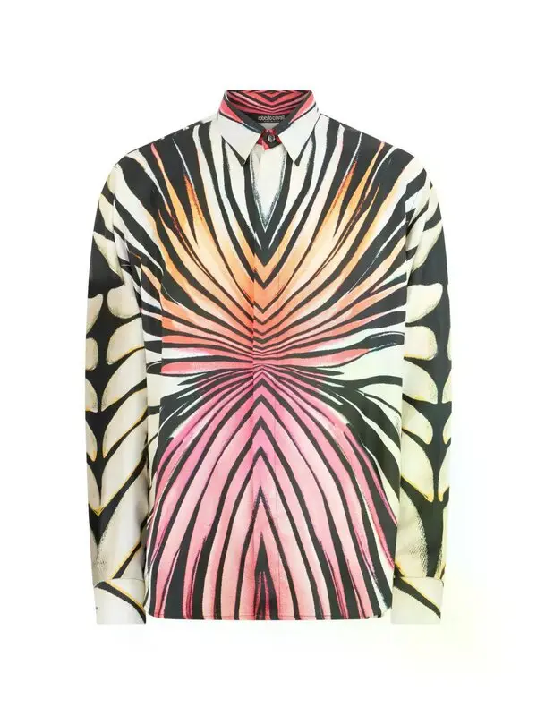 Roberto Cavalli Long-sleeve Shirt - White