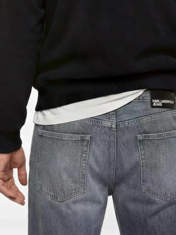 Karl Lagerfeld Straight Fit Light Denim