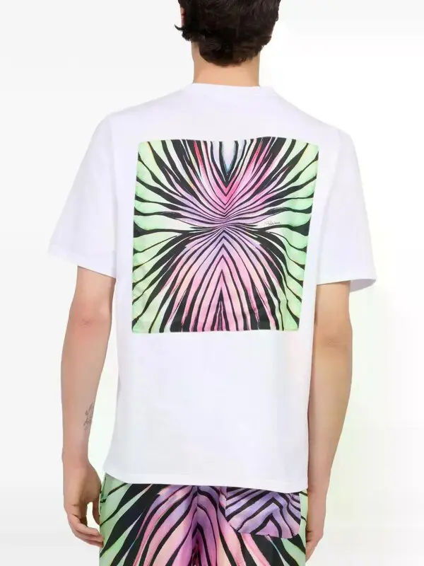 Roberto Cavalli Logo-embroidered T-shirt