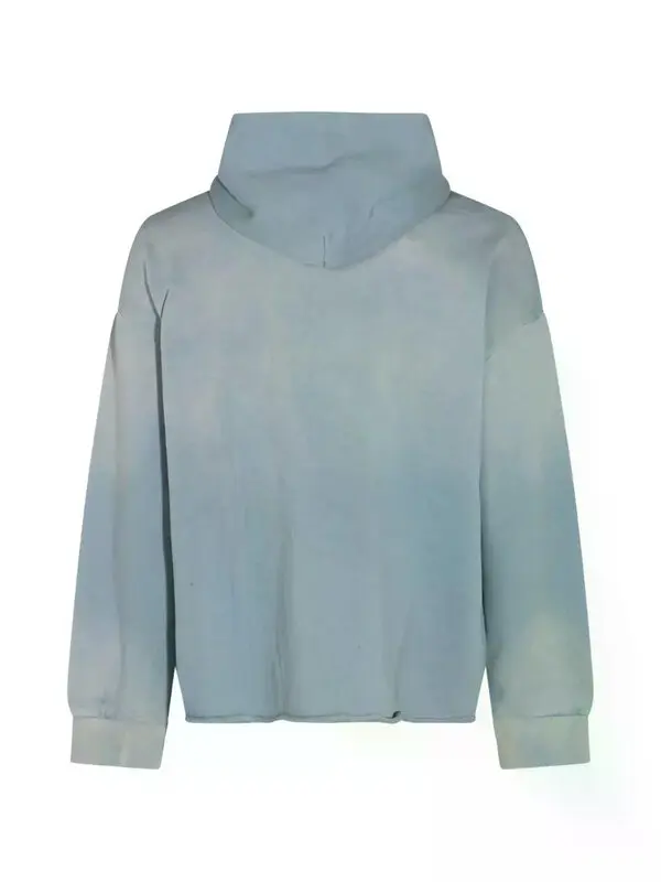 FOUND Fox-embroidered Cotton Hoodie