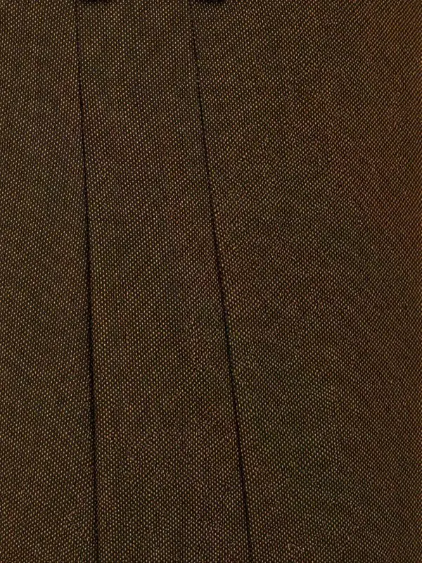 Alberta Ferretti Pleated Belt-loops Trousers