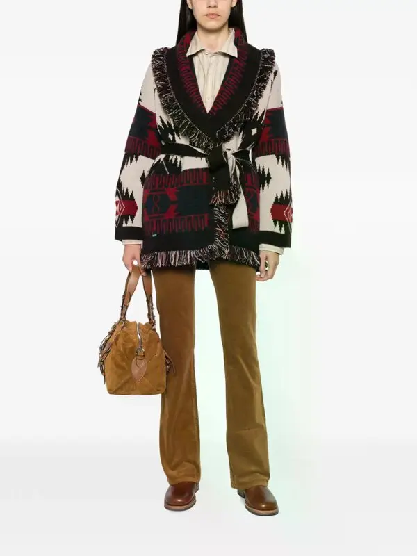 FRAME Bronze Corduroy Flared Trousers - Brown