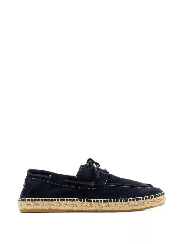FORSA Lace-up Suede Espadrilles