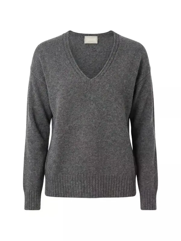 DRUMOHR V-neck Sweater - Grey