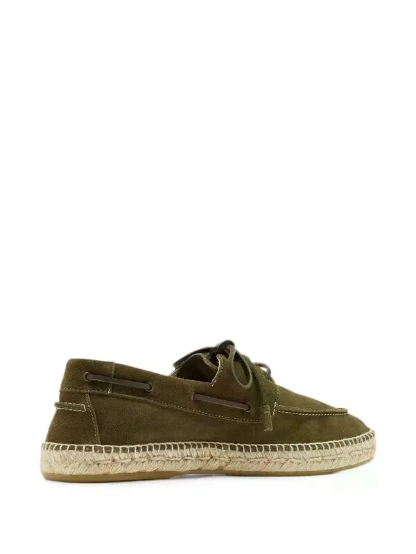 FORSA Lace-up Suede Espadrilles