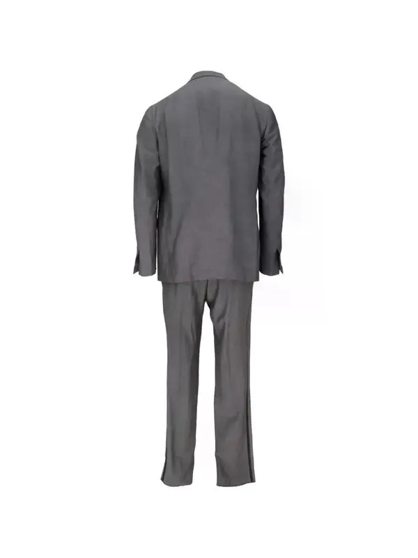 Isaia Contrast-lapel Tuxedo