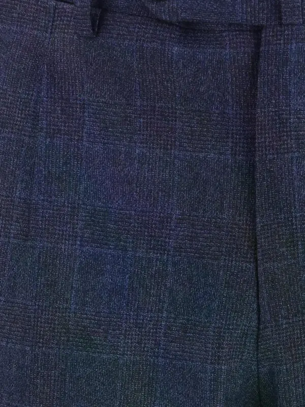 GERMANO 1952 Checked Straight-leg Trousers