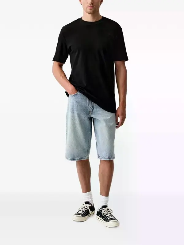 LEVI'S 470 Logo-patch Denim Shorts