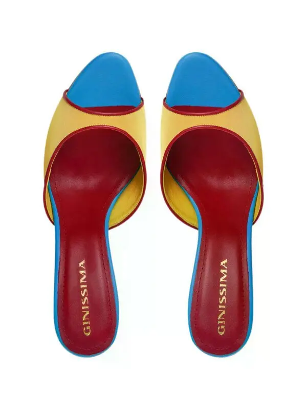 GINISSIMA Vicky Colour-block Sandals