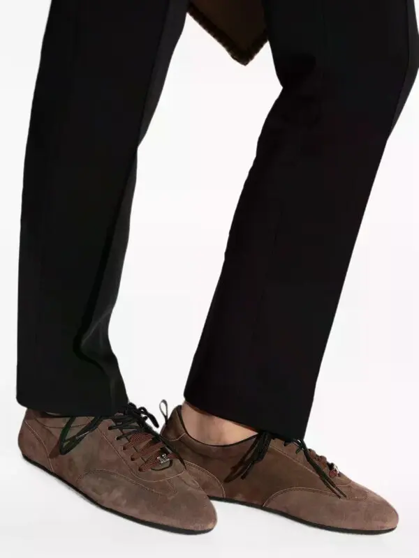 Max Mara Stecca Suede Sneakers