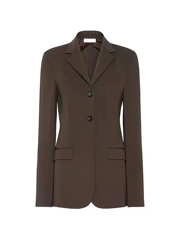 Sportmax Palo Single-breasted Blazer - Brown