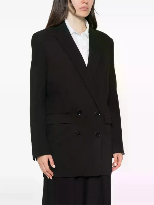 Patrizia Pepe Double-breasted Peak-lapels Blazer