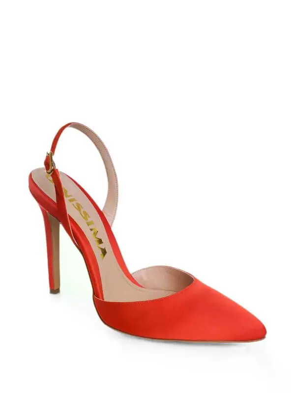 GINISSIMA Alice Slingback Pumps - Red