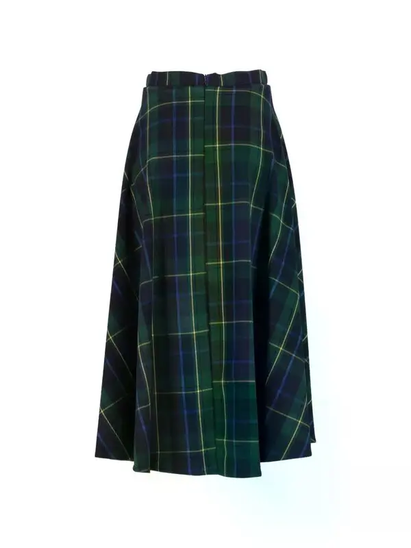 AL DUCA D’AOSTA 1902 Checked-pattern Maxi Shirt