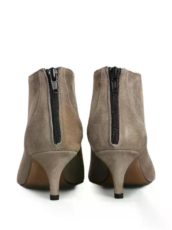 Roberto Festa Avenora Pointed-toe Ankle Boots - Neutrals