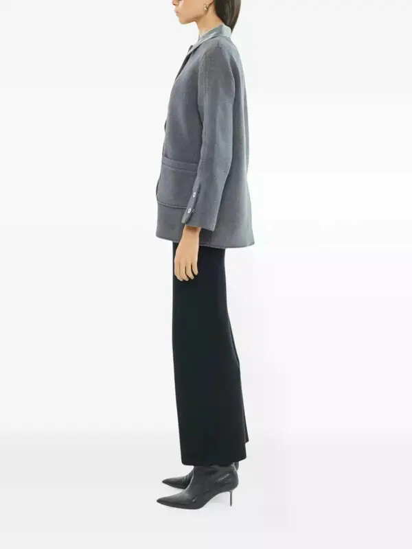 IZAAK AZANEI High-waisted Wide-leg Trousers