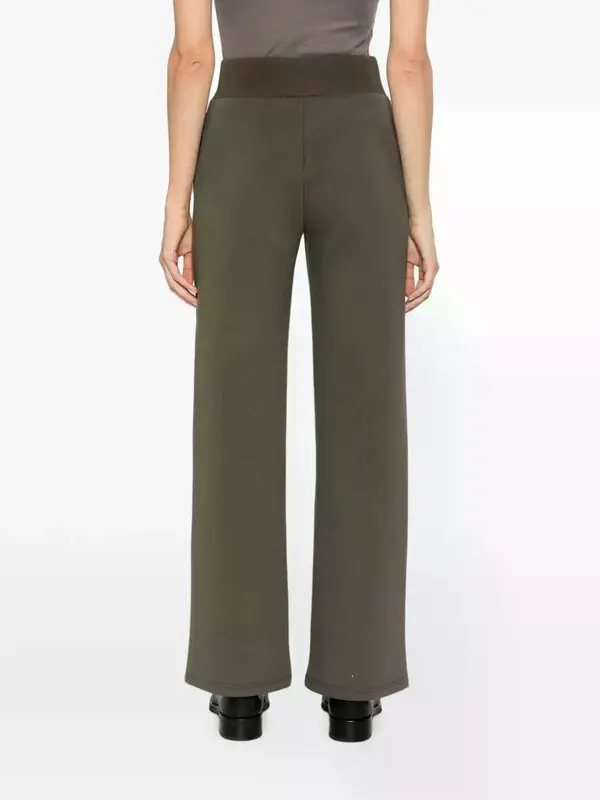 Patrizia Pepe Wide-leg Trousers With Exposed Zip