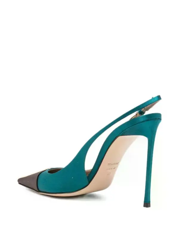 TOM FORD Satin Slingback Pumps