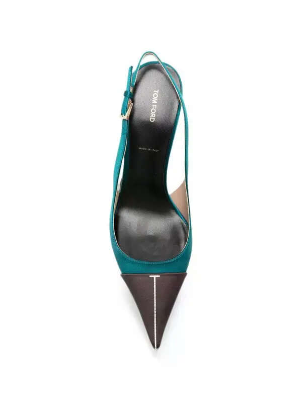 TOM FORD Satin Slingback Pumps