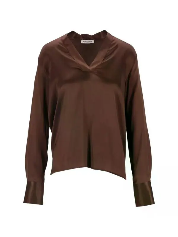 AL DUCA D’AOSTA 1902 V-neck Blouse