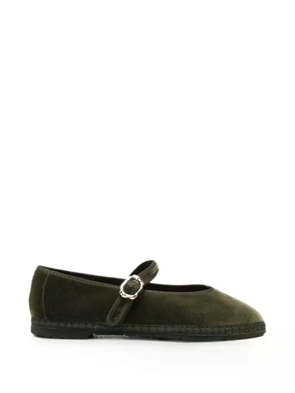 FLABELUS Pierre Velvet Ballet Flats