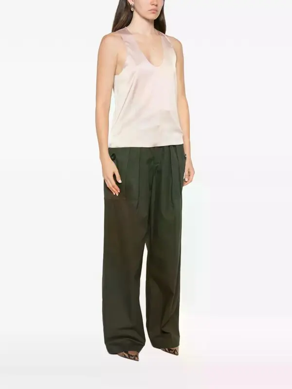 Patrizia Pepe Satin Tank Top