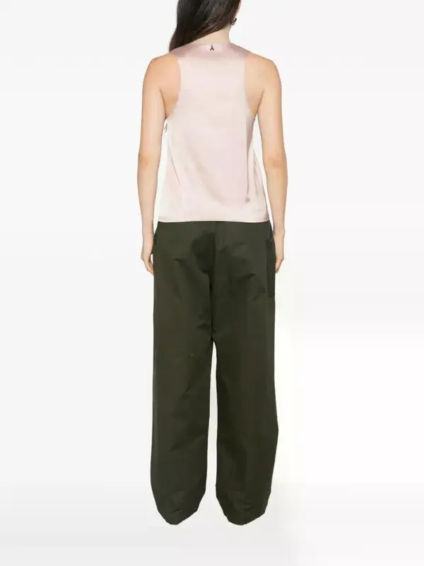Patrizia Pepe Satin Tank Top