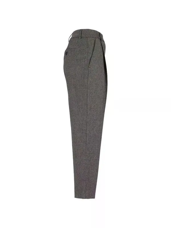 AL DUCA D’AOSTA 1902 Tapered Trousers With Pressed Crease
