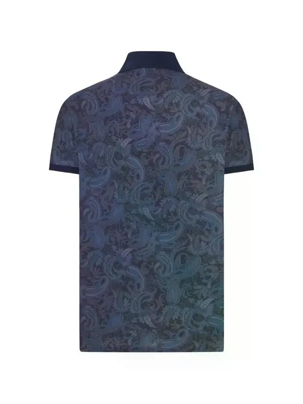 Etro Paisley-print Polo Shirt