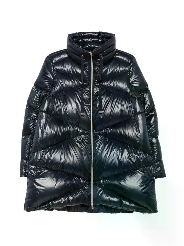 Herno Zip-up Padded Coat - Blue