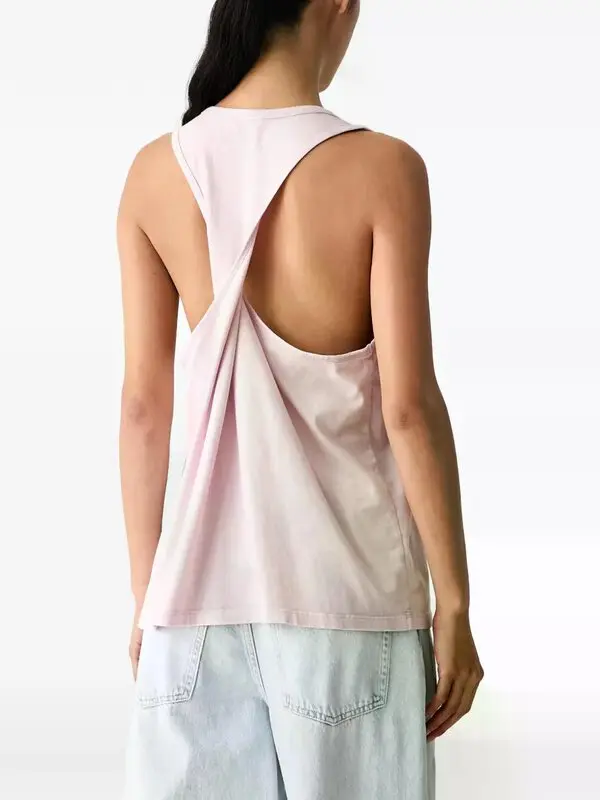 Miss Sixty Bow-patch Twist-back Top