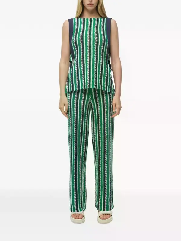 Simkhai Brenner Stripe Knit Trousers