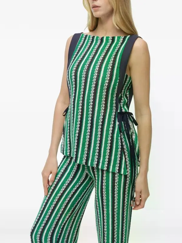 Simkhai Brenner Stripe Knit Trousers