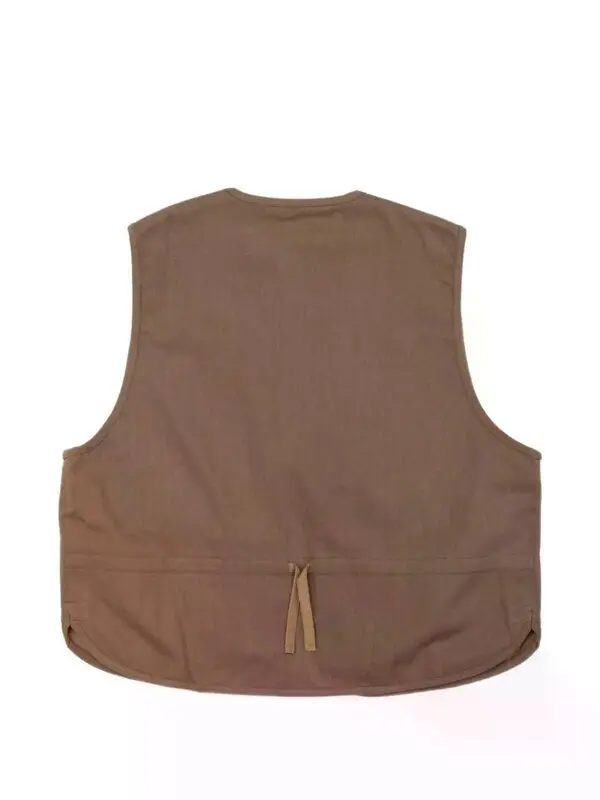 SATTA Utility Front-tie Flap-pocket Vest