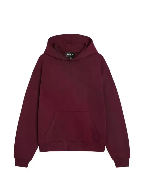 TALA Dropped-shoulder Hoodie - Red