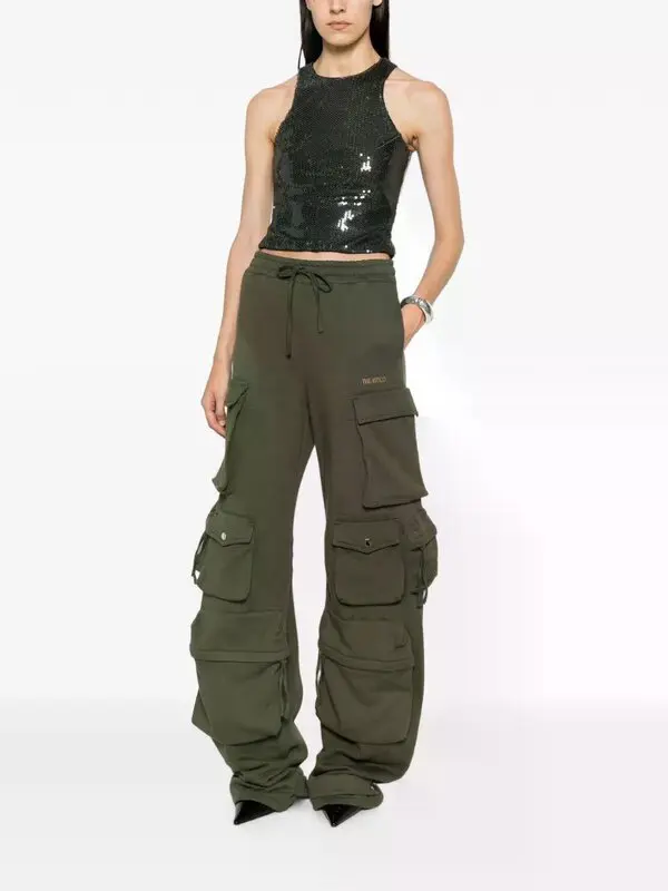 Patrizia Pepe Sequin Embellished Sleeveless Tank Top