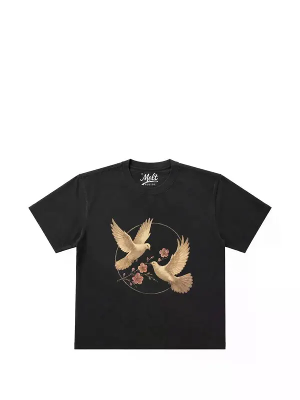 MELT Dove-print T-shirt